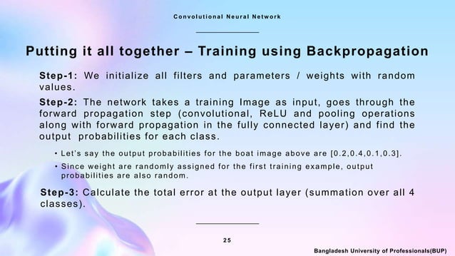 Convolutional Neural Networks CNN | PPTX