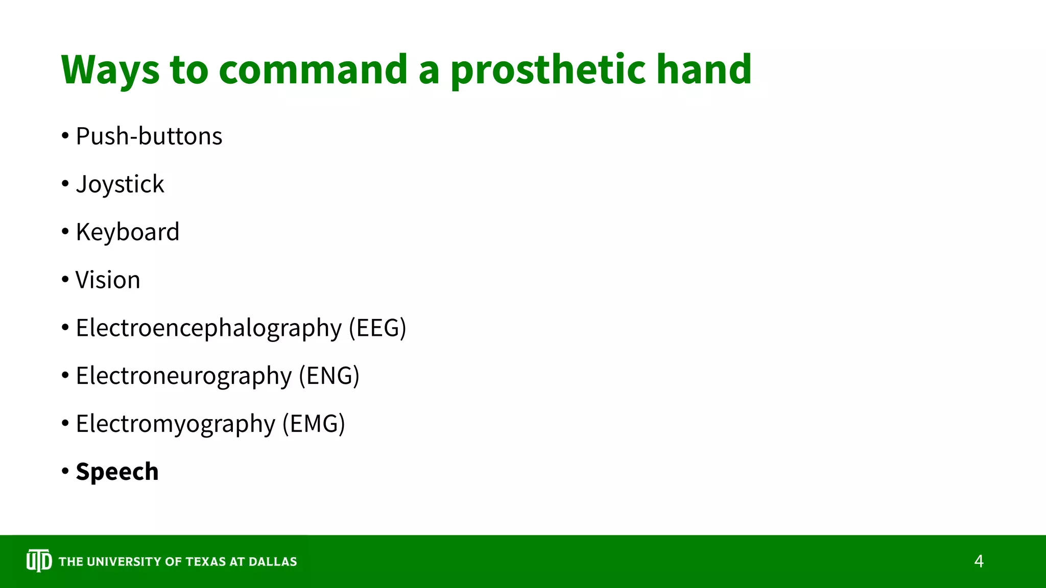 Convolutional neural networks for speech controlled prosthetic hands | PDF