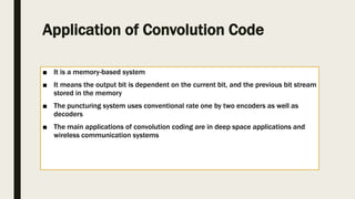 Guidance on Convolution Tube in Information Theory Assignment | PPTX