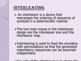 Convolution codes and turbo codes | PPTX