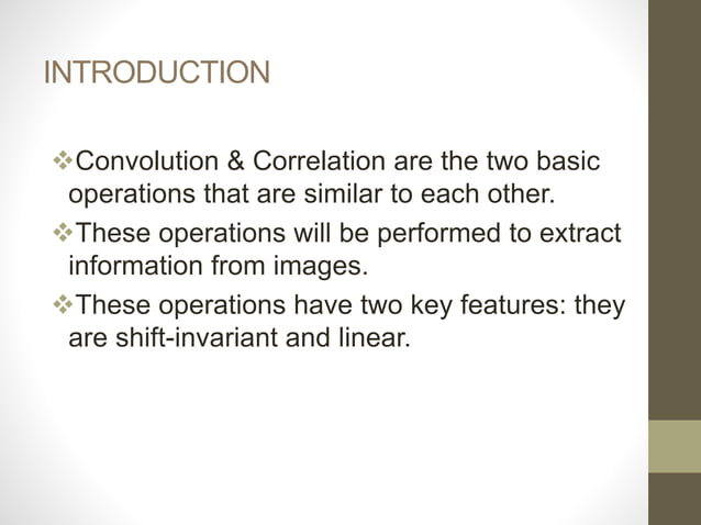 Convolution&Correlation | PPTX | Physics | Science
