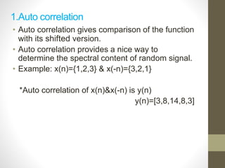 Convolution&Correlation | PPTX | Physics | Science