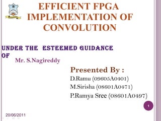 Convolution final slides | PPT