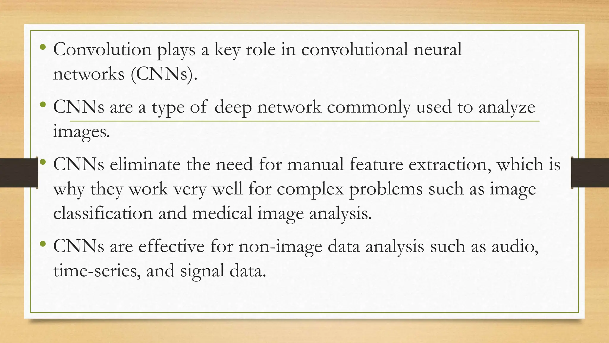 Powerpoint Convolution Neural Networks (CNNs) | PPTX
