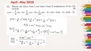 Convolution sum and block diagram representation | PPTX | Physics | Science