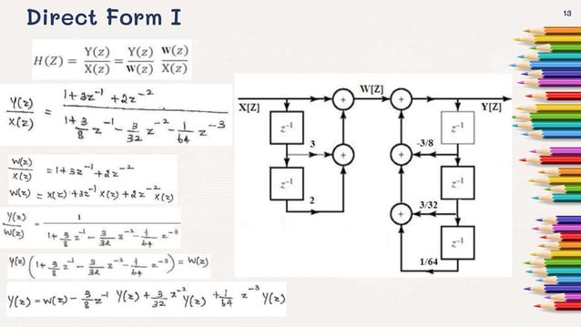 Convolution sum and block diagram representation | PPTX | Physics | Science