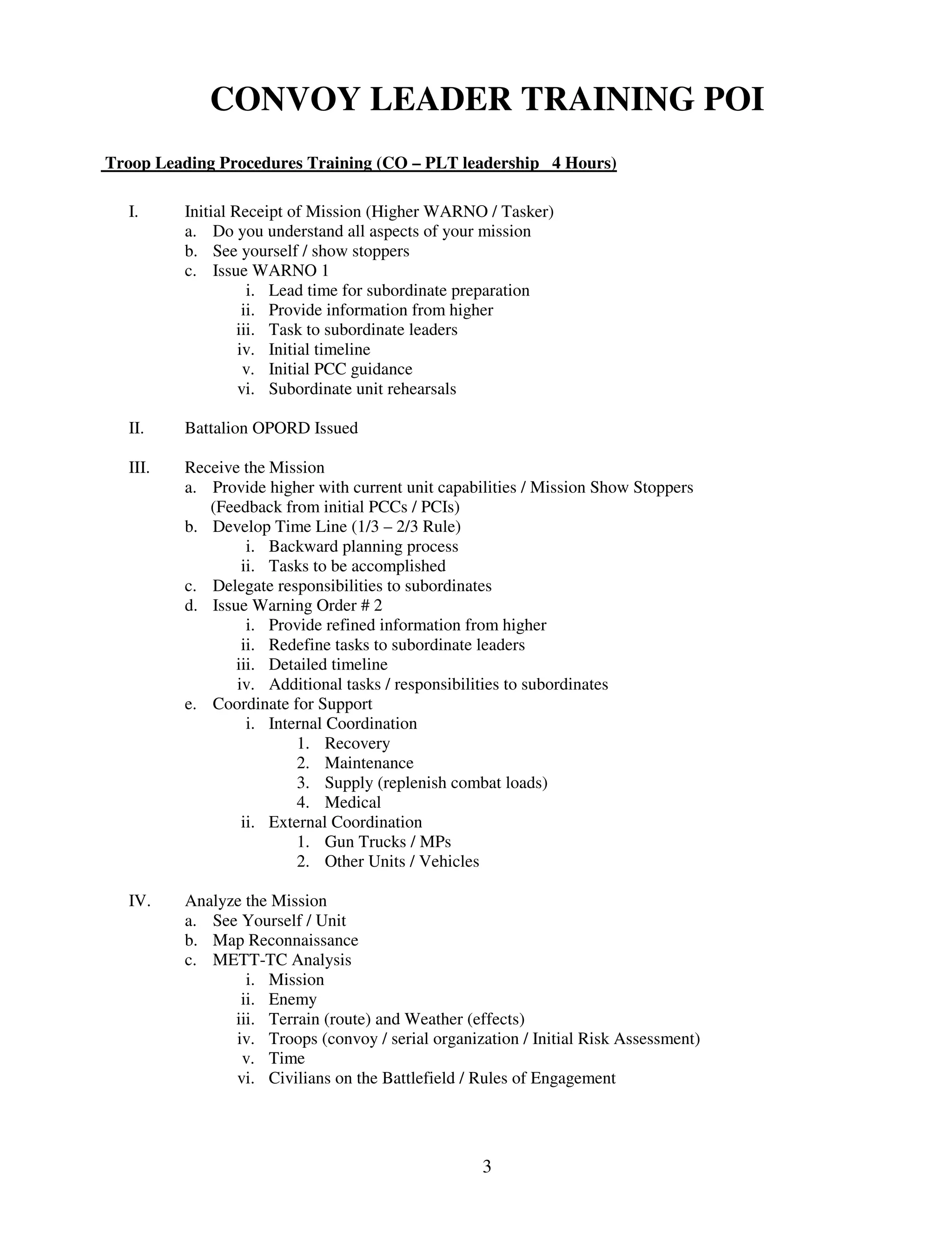 Convoy leader-training-handbook | PDF