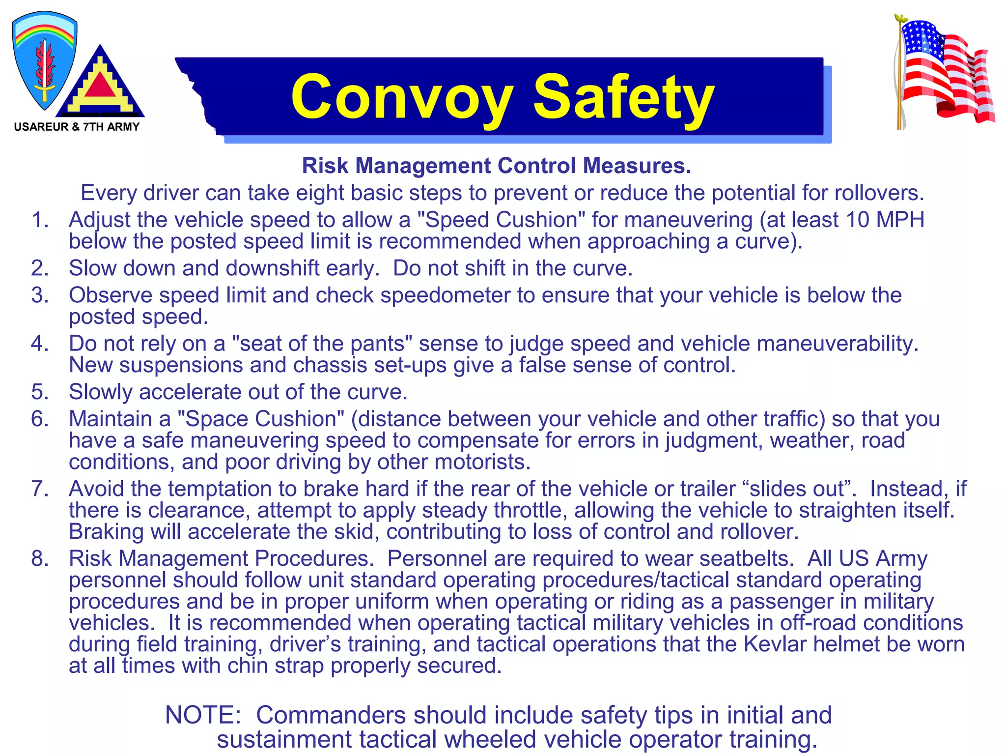 Convoy safety | PPT