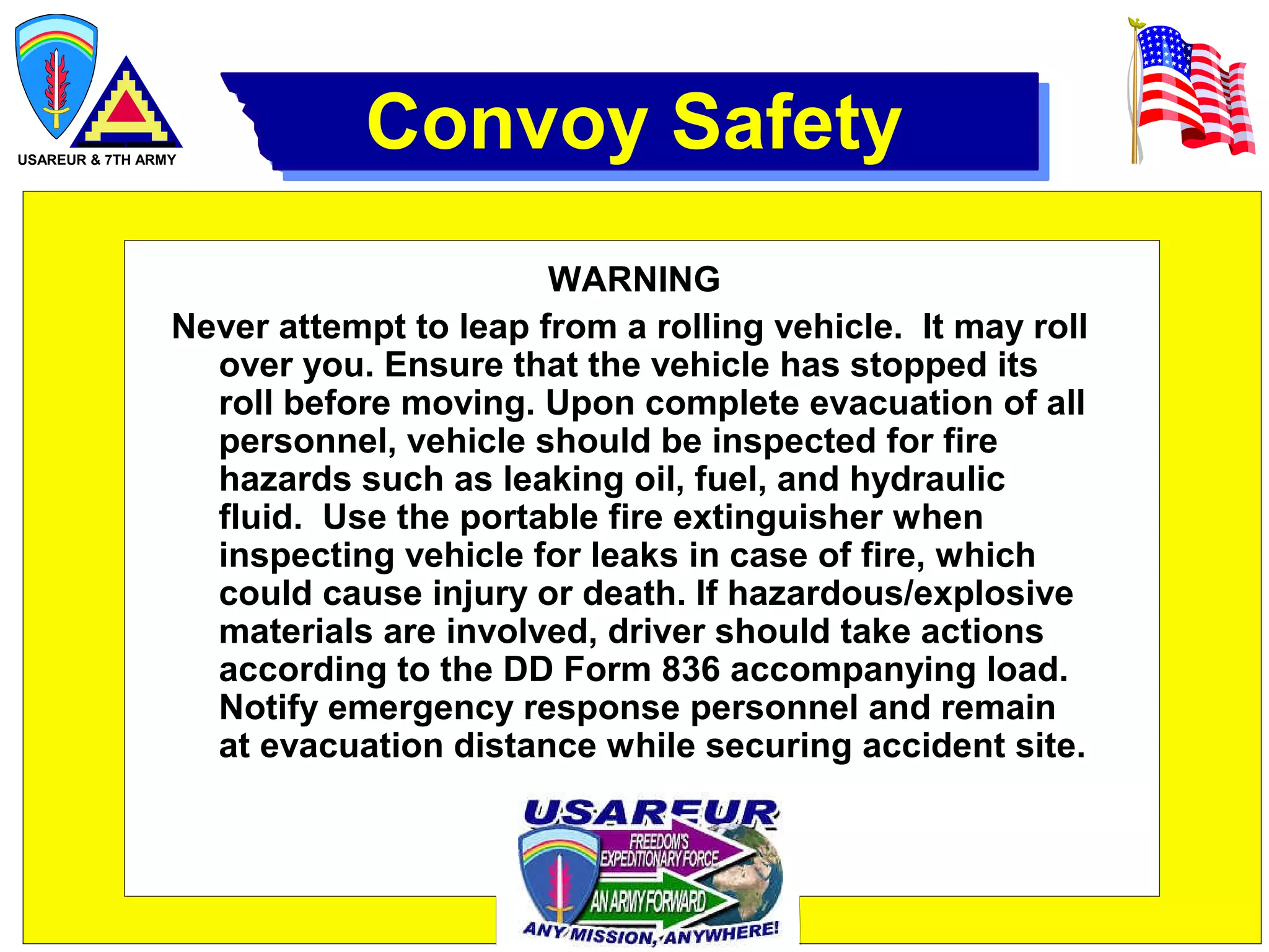 Convoy safety | PPT