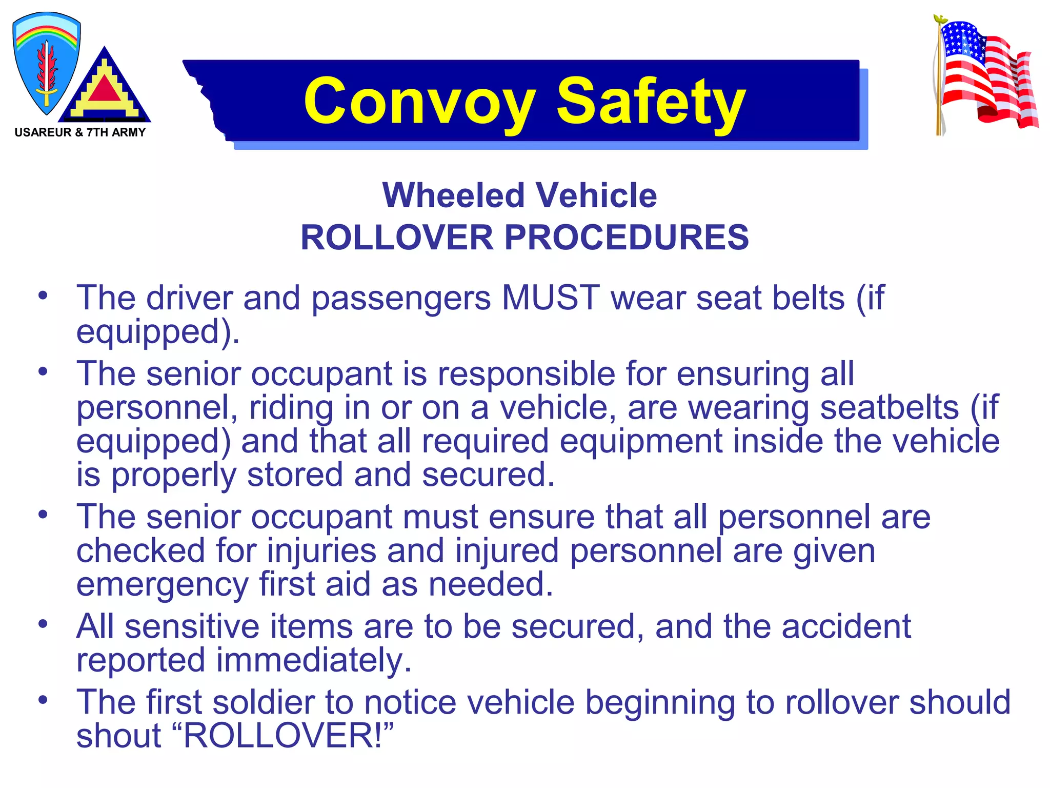 Convoy safety | PPT