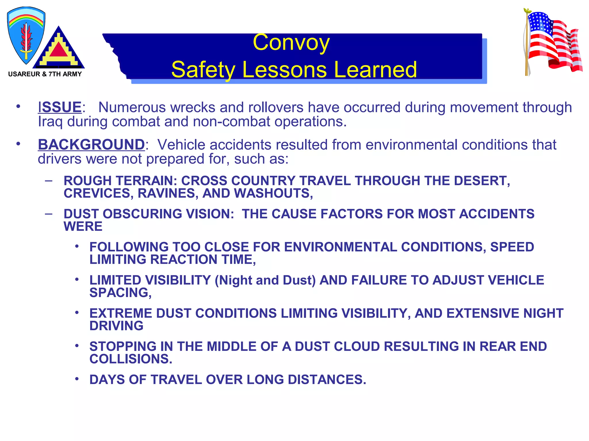 Convoy safety | PPT