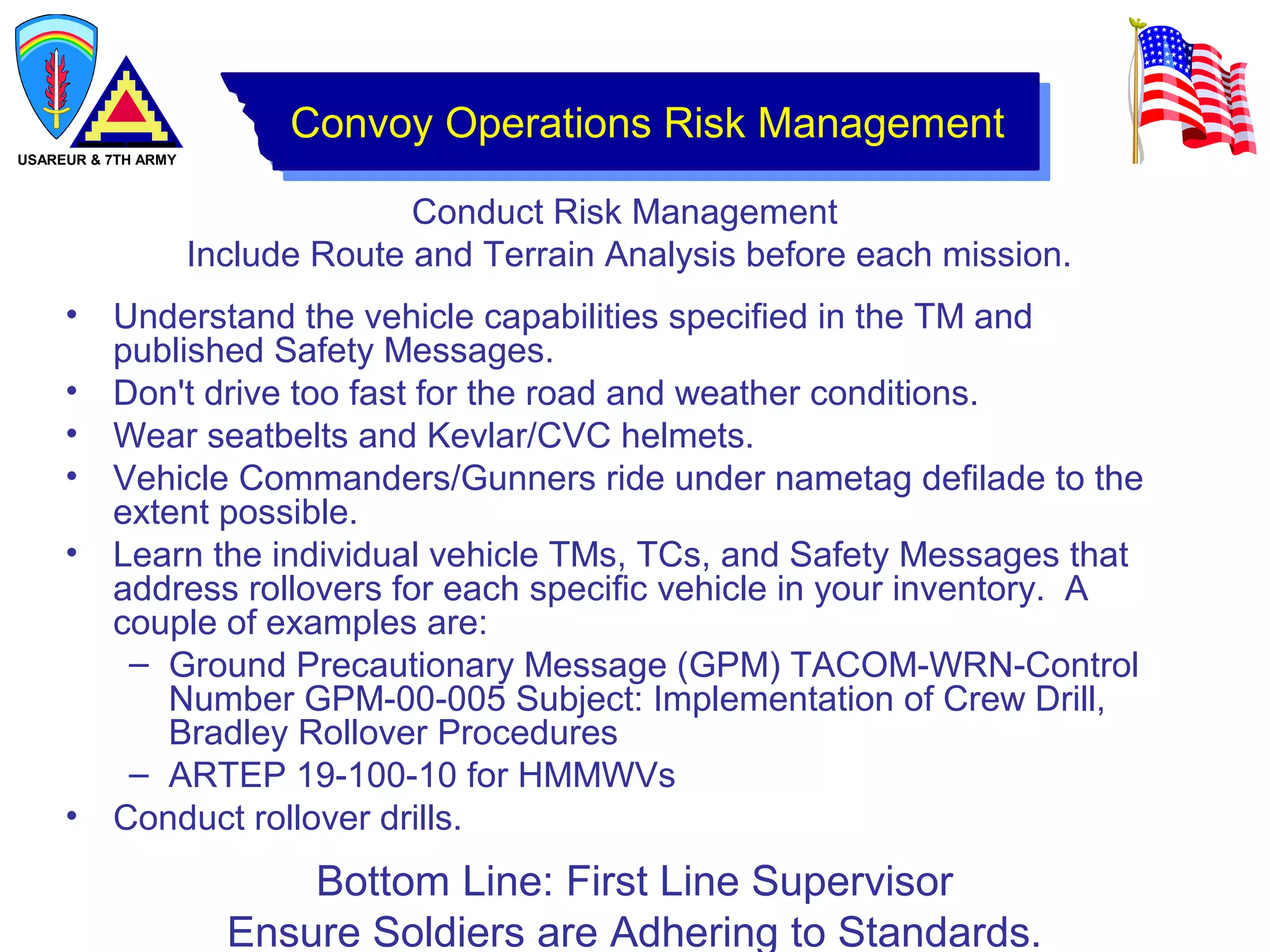 Convoy safety | PPT