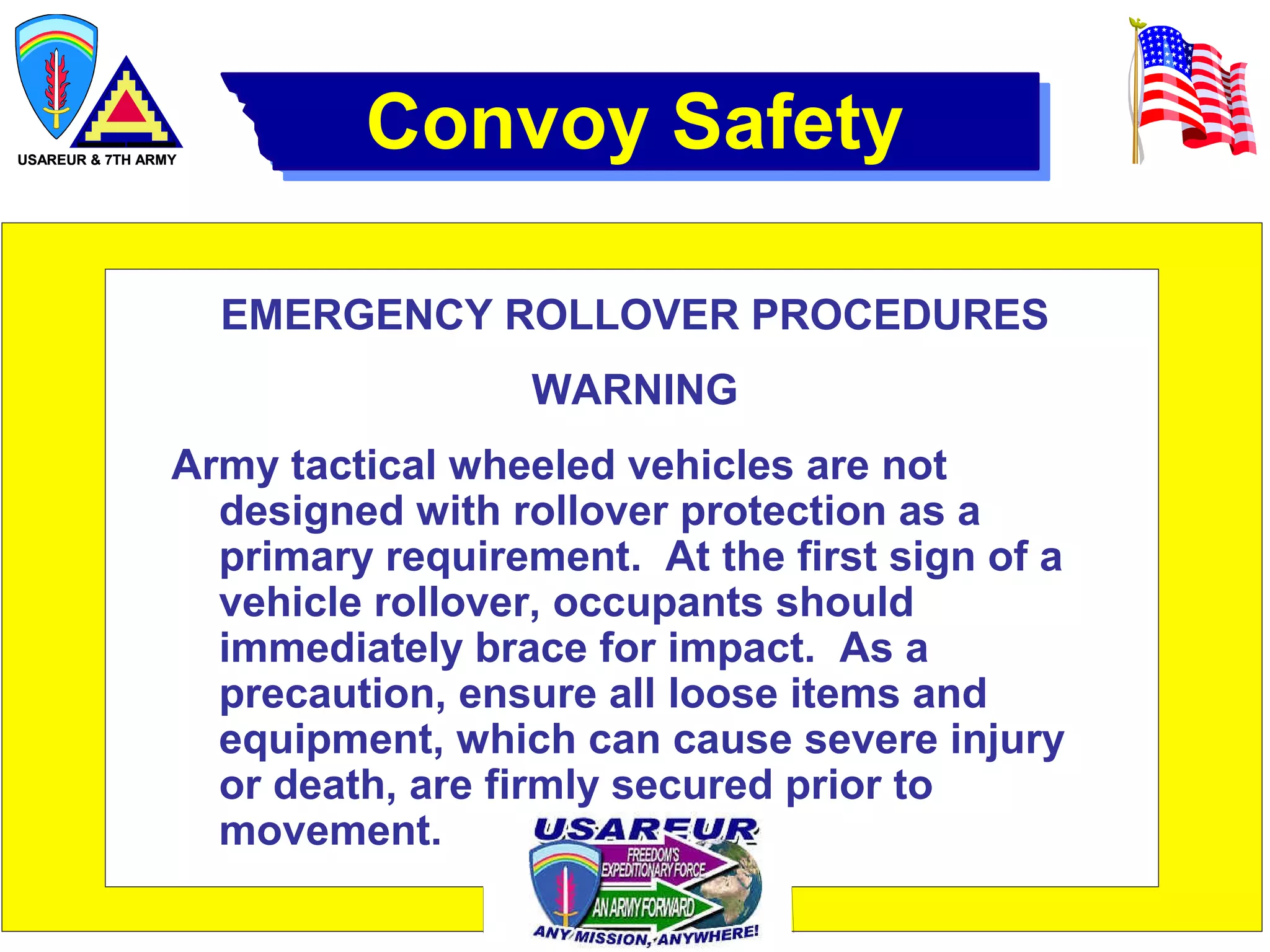 Convoy safety | PPT