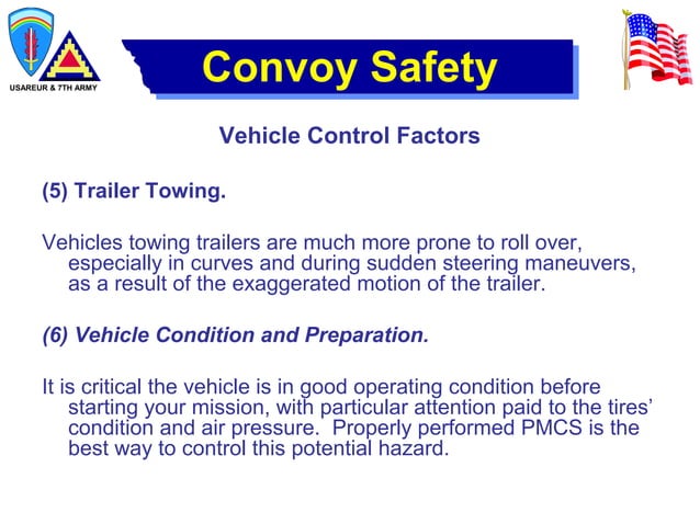 Convoy safety | PPT | Commercial Trucks | Auto Body Styles