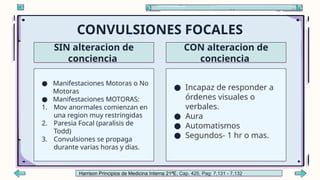 convulsiones, tipos, epilepsia y su tratamiento | PPTX