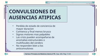 convulsiones, tipos, epilepsia y su tratamiento | PPTX