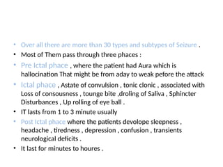 convulsion by Ayman Abdalla clinical.pptx | Brain and Nervous System ...
