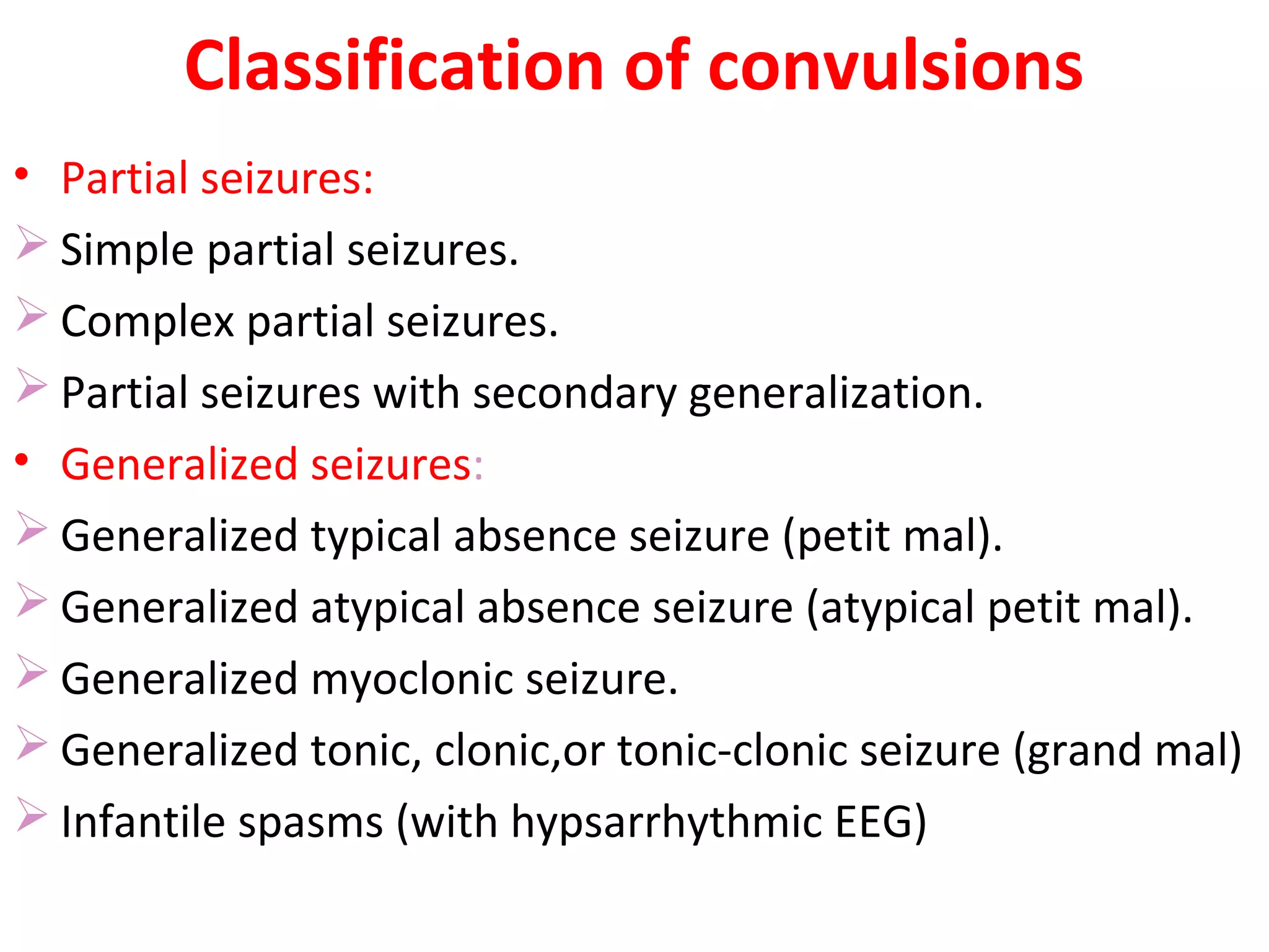 Convulsion disorders dr Mohamed abunada | PPT
