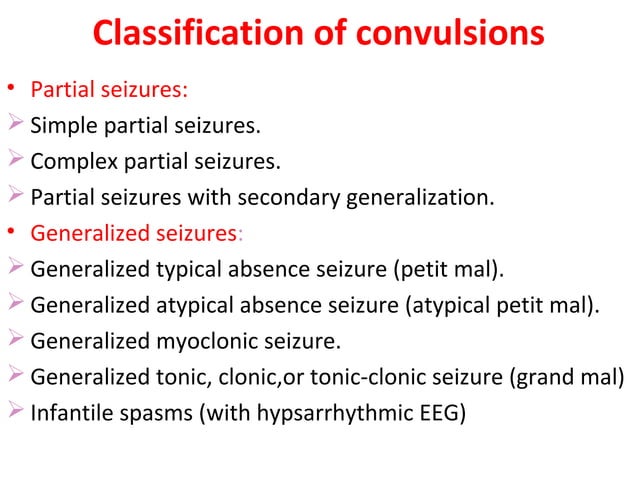Convulsion disorders dr Mohamed abunada | PPT | Brain and Nervous ...