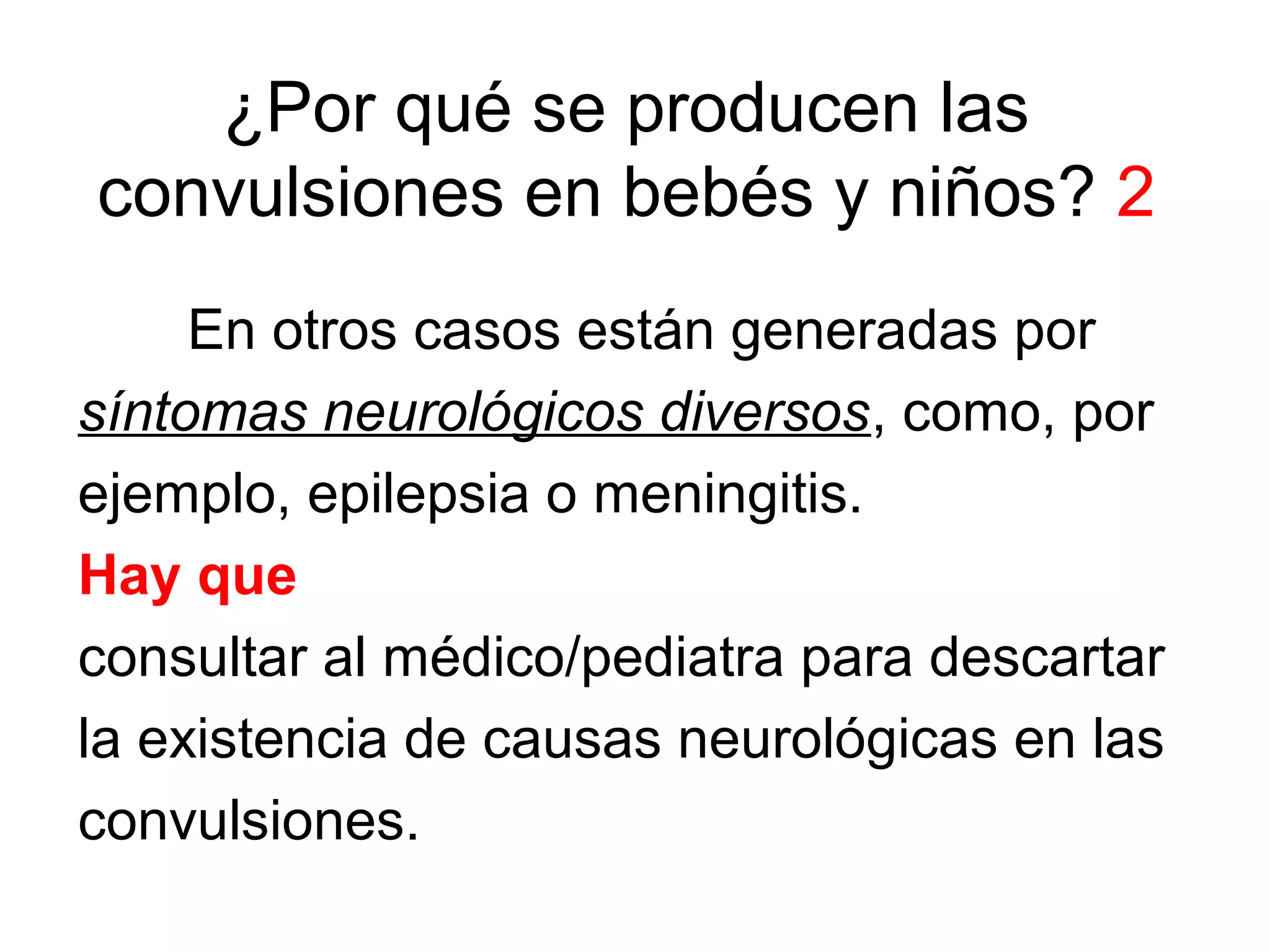 Convulsiones en pediatria | PPT | Brain and Nervous System Disorders ...