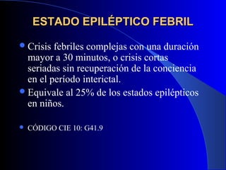 Convulsiones febriles | PPT