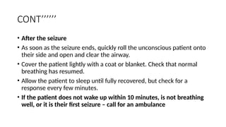 CONVULSIONS in sick children- MERONISHA.pptx