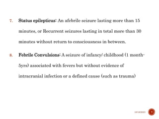 CONVULSIONS AND STATUS EPILEPTICUS.pptx