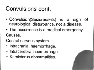 convulsions in neonates management and treatment | PDF