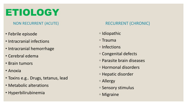 Convulsive disorder | PPTX | Brain and Nervous System Disorders ...