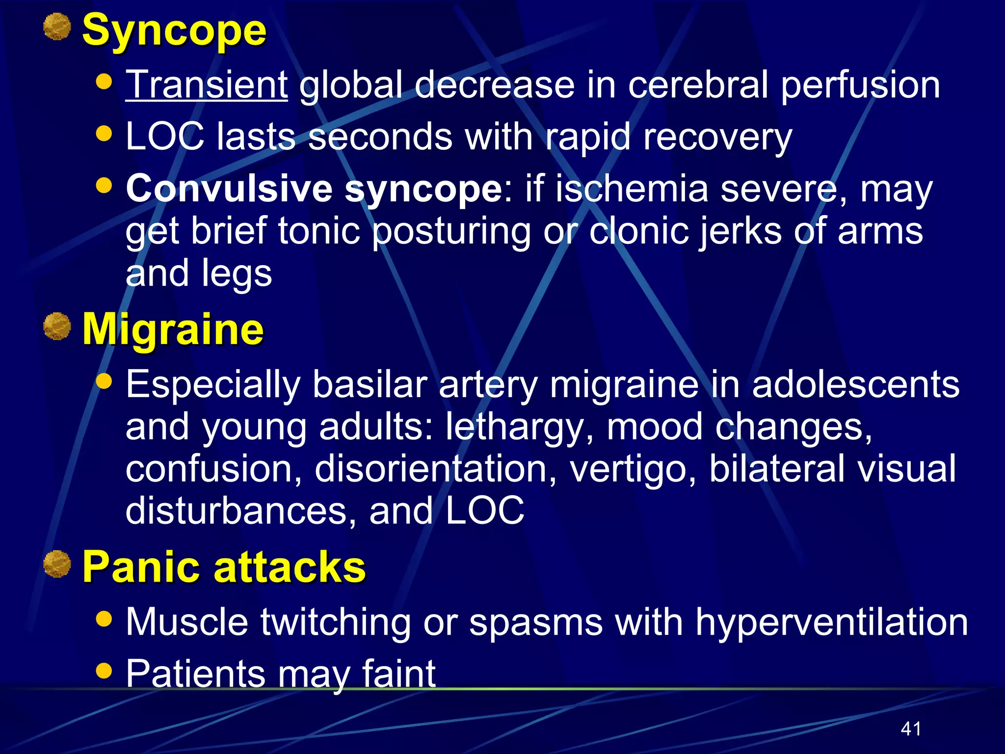 Convulsive Disorders | PPT
