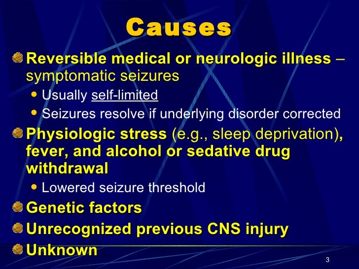 Convulsive Disorders