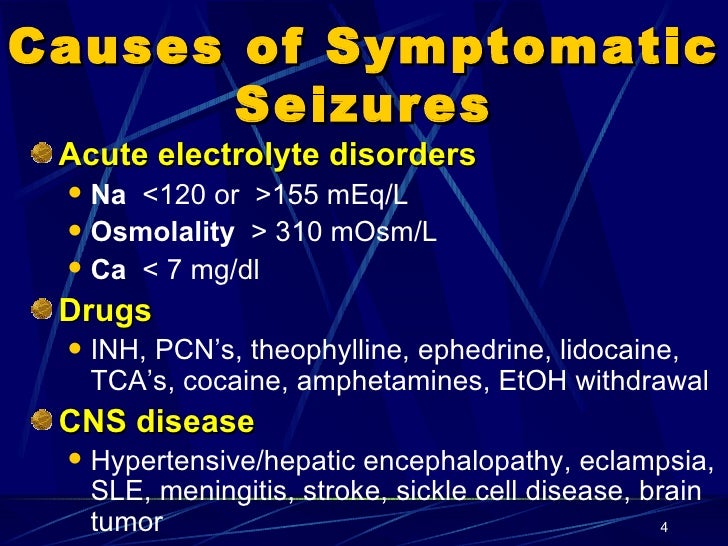 Convulsive Disorders