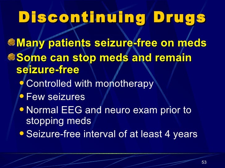 Convulsive Disorders