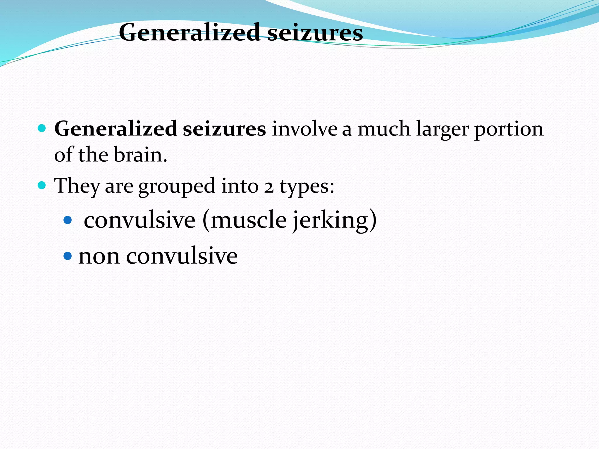 Convulsive disorders in peds ppt | PPTX