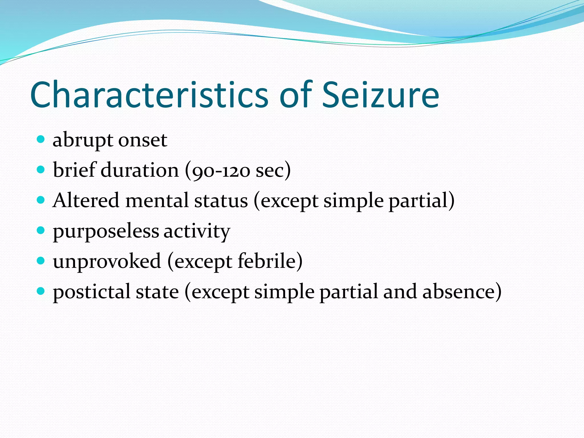 Convulsive disorders in peds ppt | PPTX