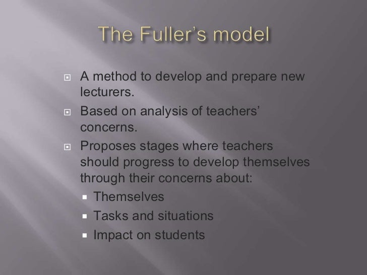 The Fuller's Model