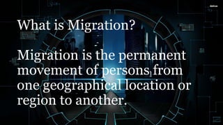 Impact on Economic Globalization of Migration | PPTX