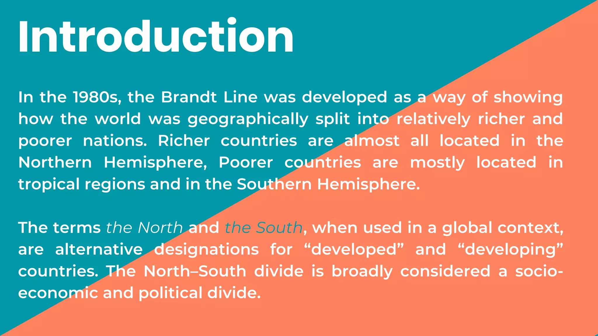 Global North and Global South | PPTX