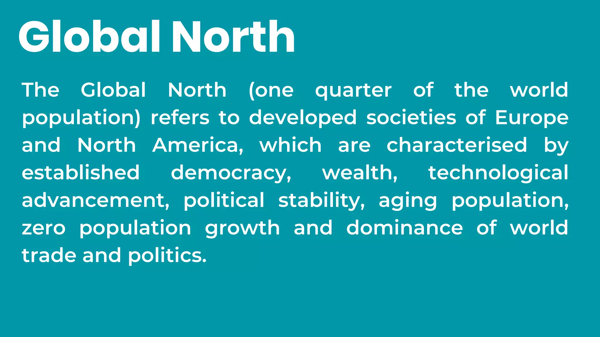 Global North and Global South | PPTX