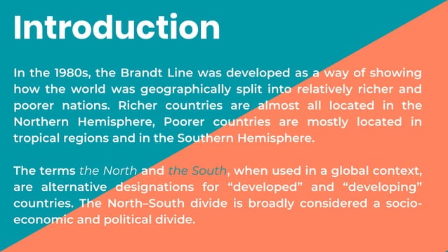 Global North and Global South | PPTX