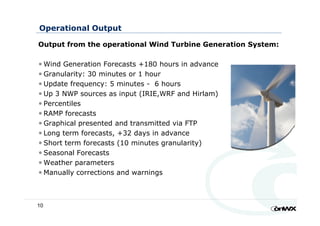ConWx ApS Wind Turbine Generation Forecast | PDF
