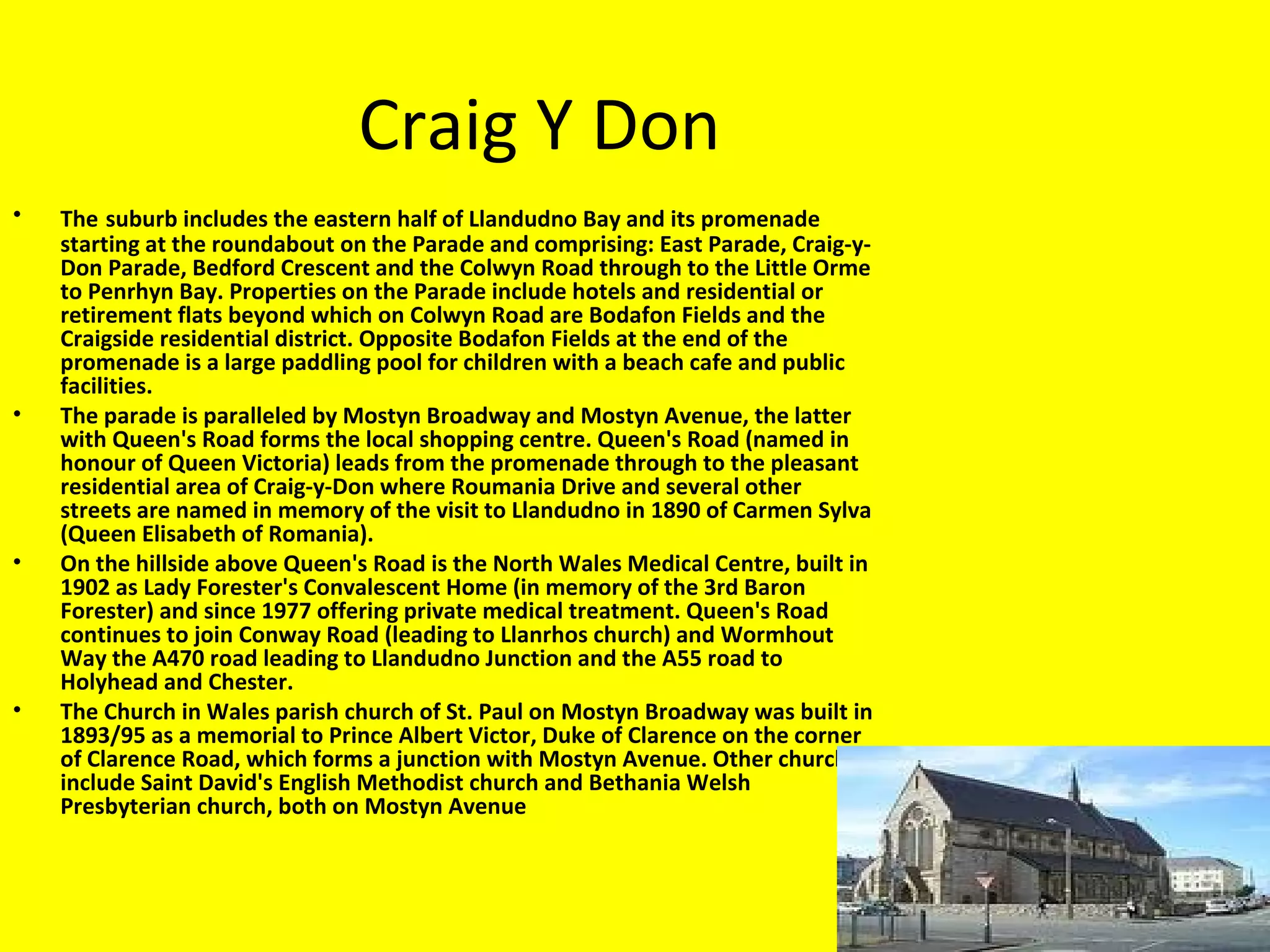 Conwy presentation | PPT