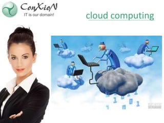 ConXioN cloud - vcloud - office365 | PPTX | Computing | Technology & Computing