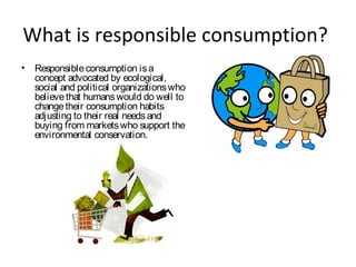 Consumo responsable | PPT