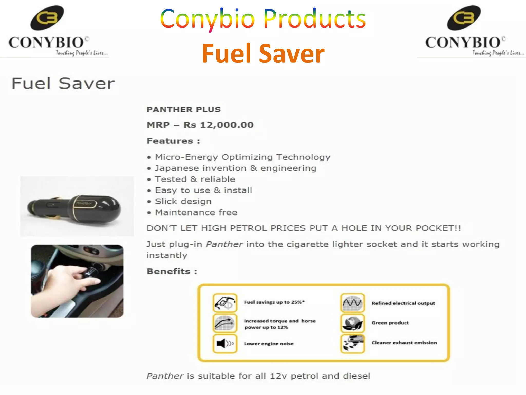 Conybio products | PDF