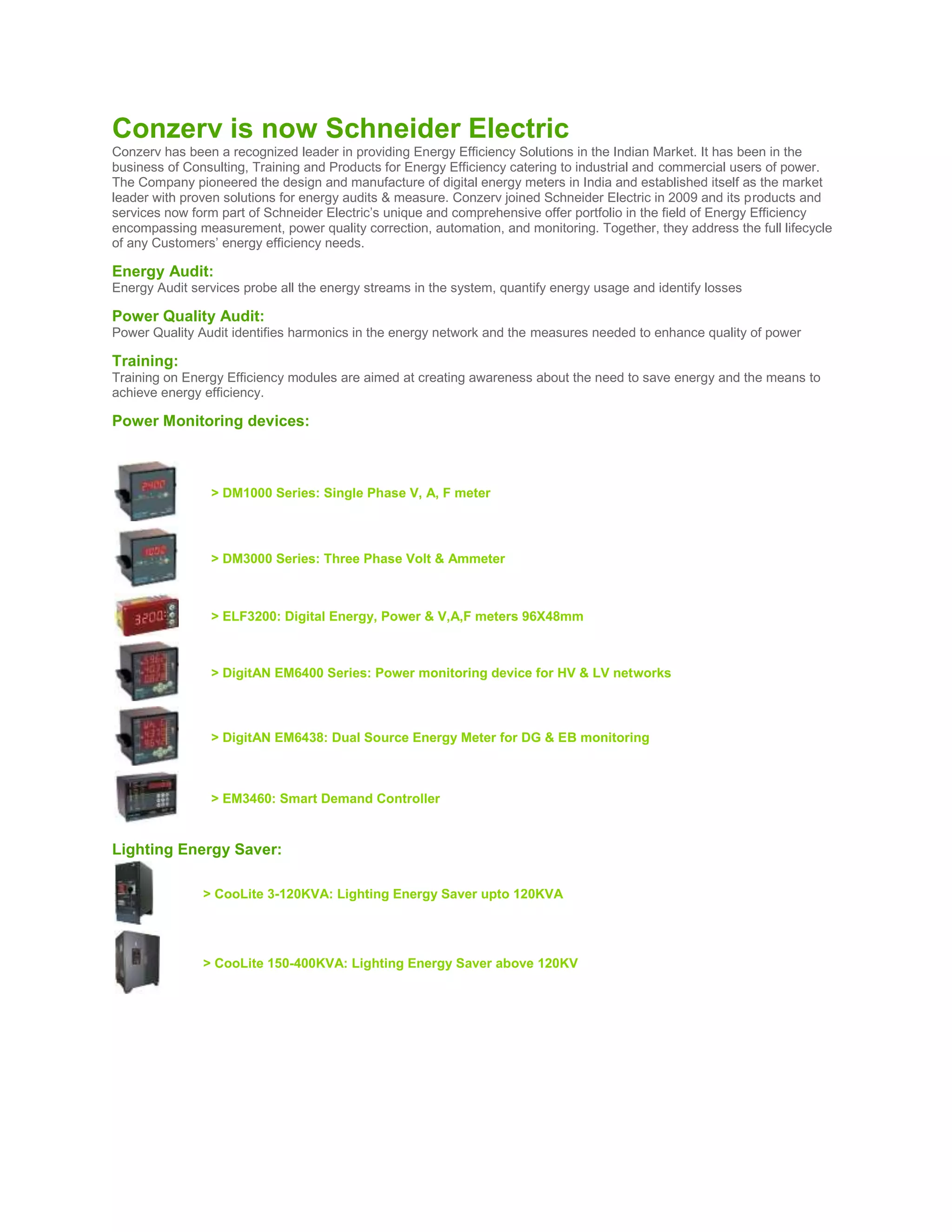 Conzerv schneider | DOCX