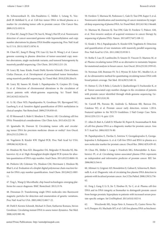 Circulatingtumordna (Ctdna) in Prostate Cancer: Current Insights and ...