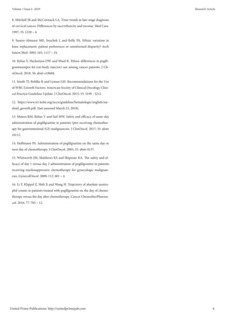 Racial Differences in Accepting Pegfilgrastim Onpro Kit (On-Body ...