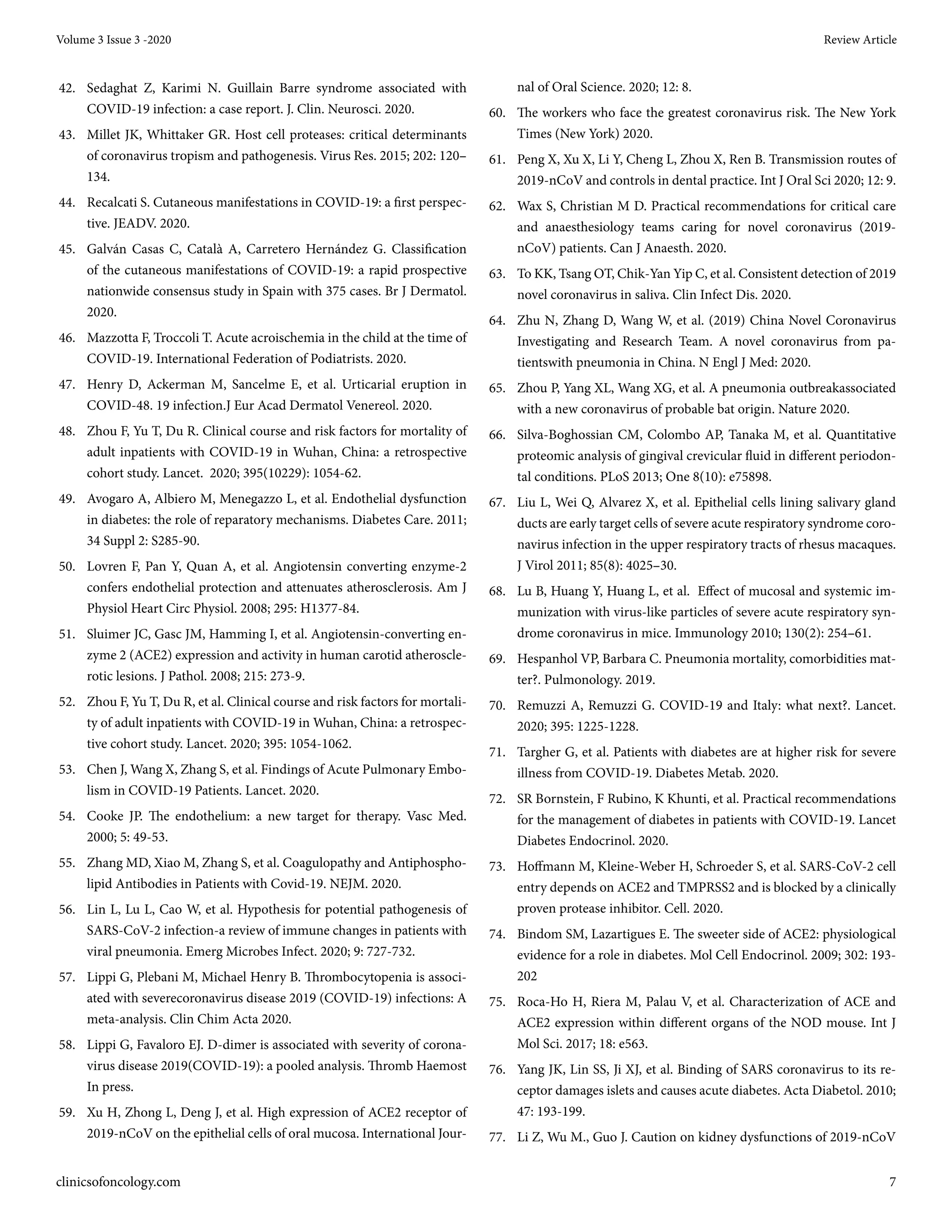 COVID-19: More Than A Lung Infection | PDF