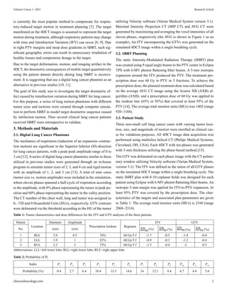 Dosimetric Consequences of Intrafraction Variation of Tumor Motion in Lung Stereotactic Body ...